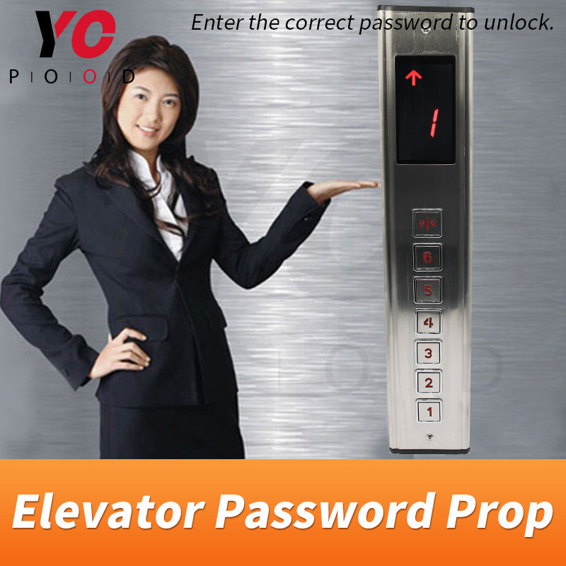 Elevator Password Prop Real Life Escape Room Game DIY Supplier YOPOOD