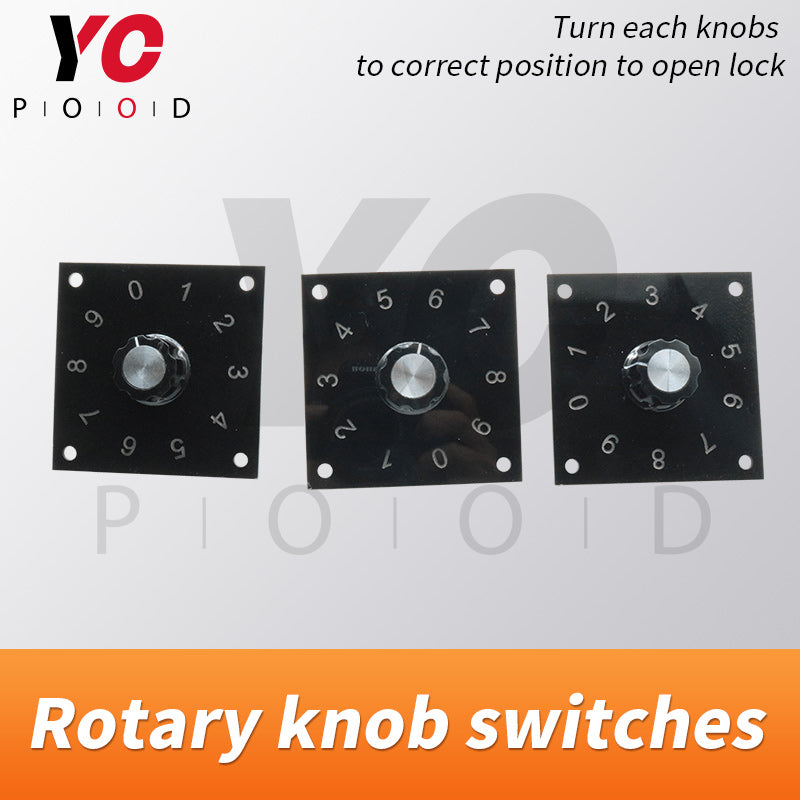 Room escape rotary knob switches turn all knobs to correct position to ...