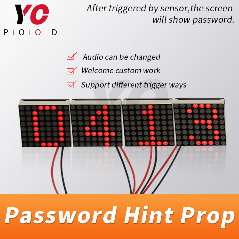 Password hint escape room prop — YOPOOD