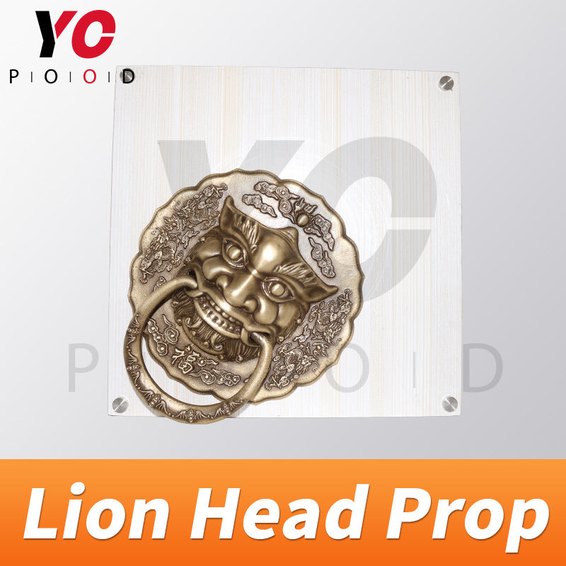 Lion Head Prop Rotating the head to right position to open lock Room E ...